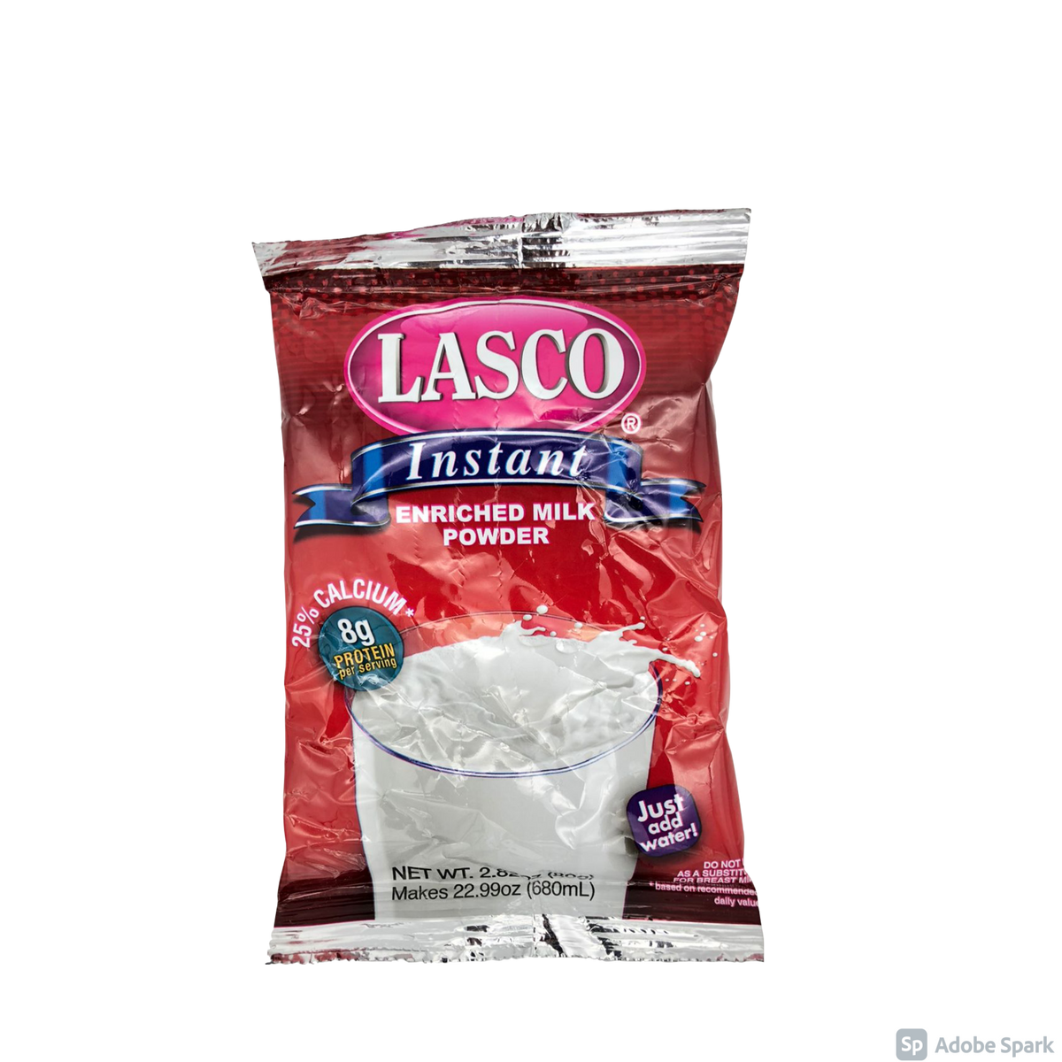 LASCO INSTANT ENRICHED MILK POWDER 80G – Icon Megastore